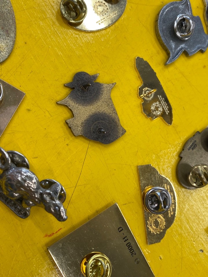 Lot of 24 Harley Davidson Hat Pins HOG Biker Run Motorcycle Owner's ...