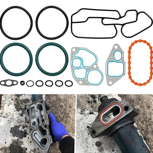 1823182C95 Oil Cooler Mounting Gasket Kit fit for For 1993-1997 DT466E ...