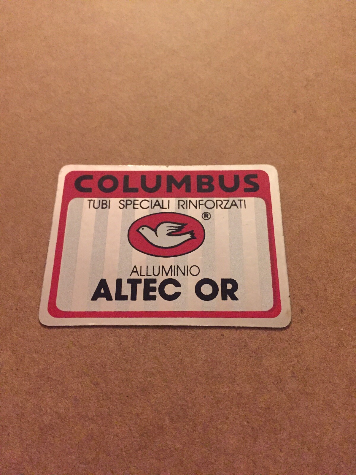 COLUMBUS ALTEC OR Frame Sticker - Original Sticker - NOS | eBay