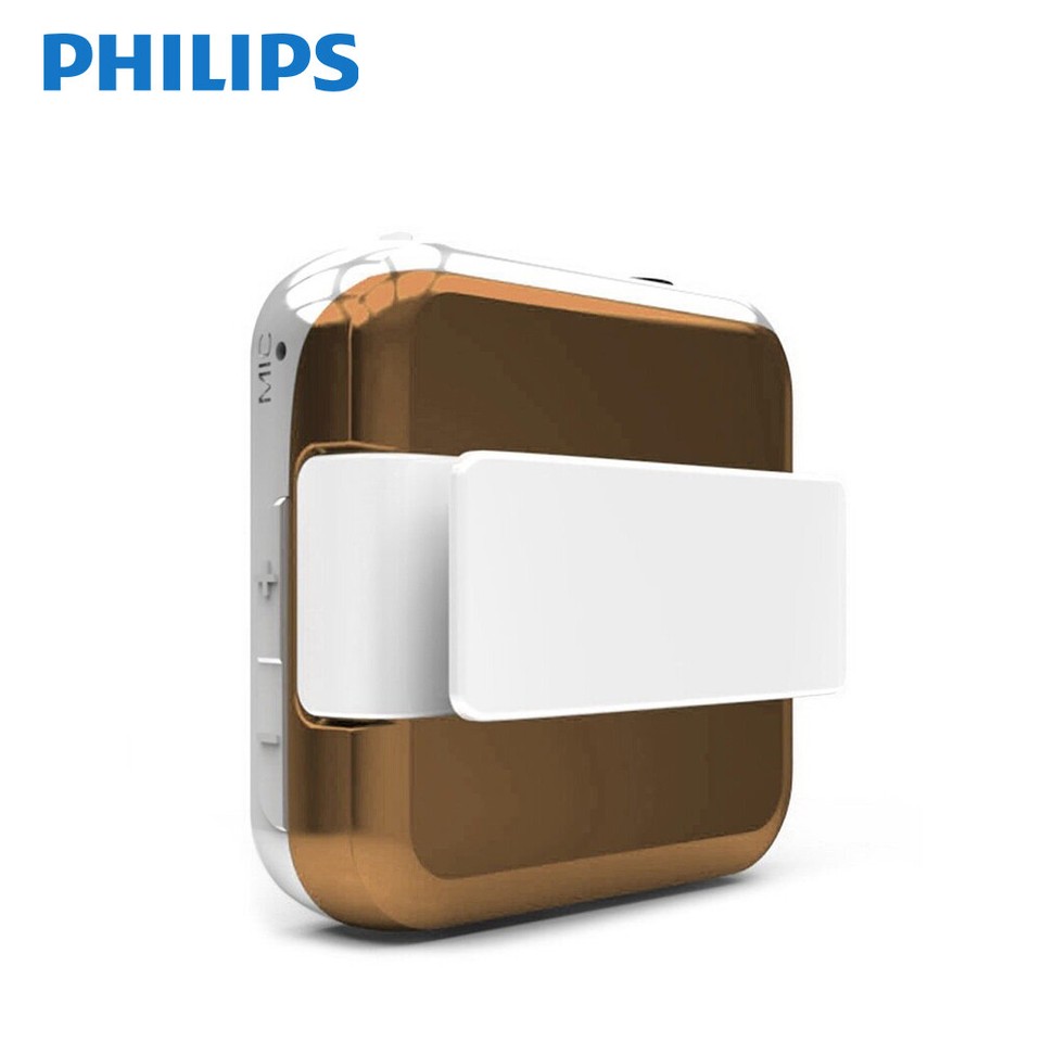Philips Mini MP3 Player SA2208 Digital Media Player with Clip HIFI ...