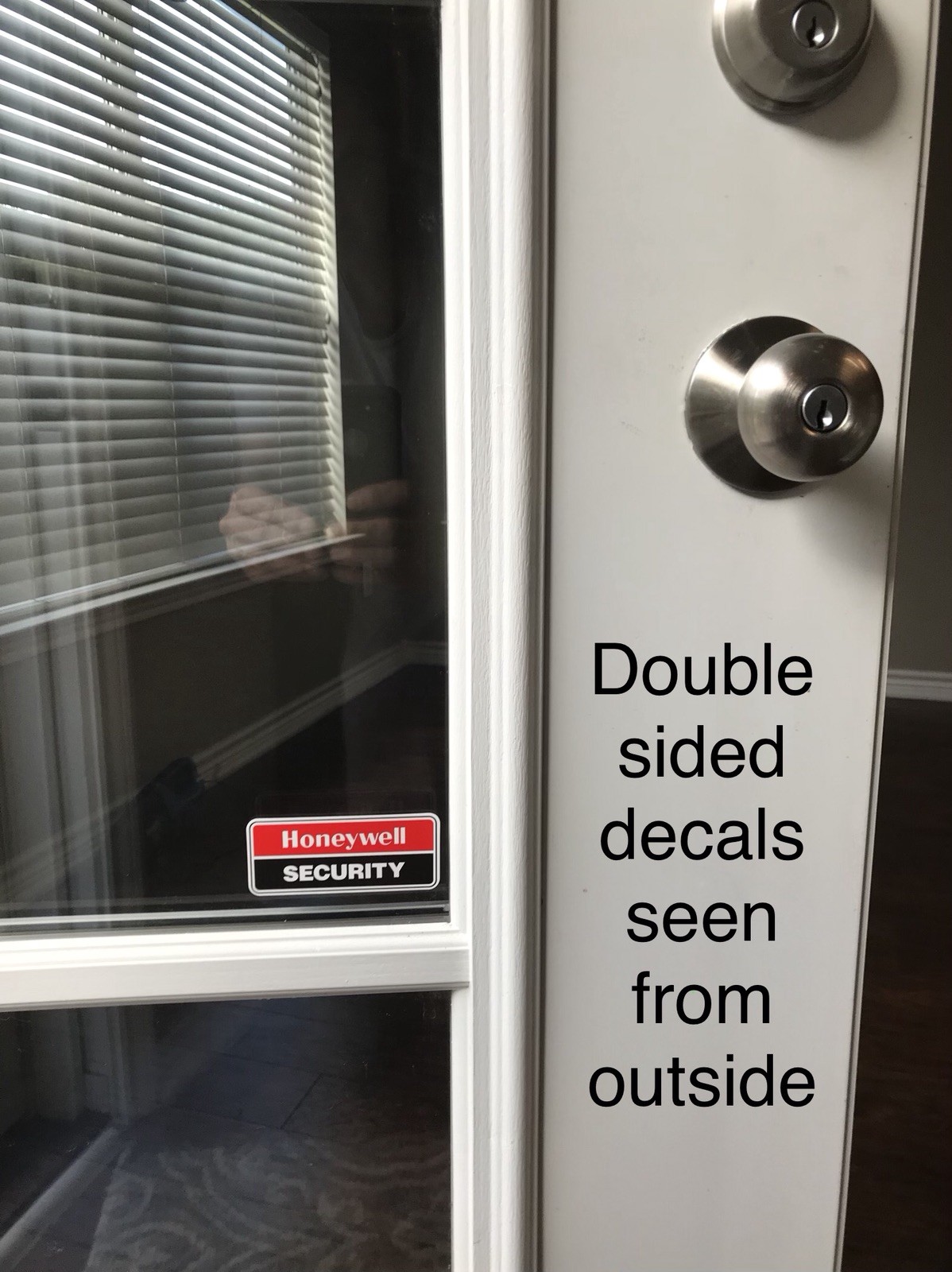 (100) OEM Honeywell Security Contractor Pack Decal Sticker Burglar ...
