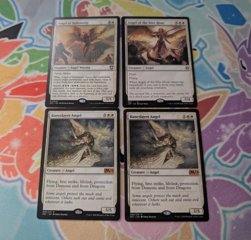 MTC Angels Small Bundle Magic the Gathering MTG TCG White Mana Plains ...