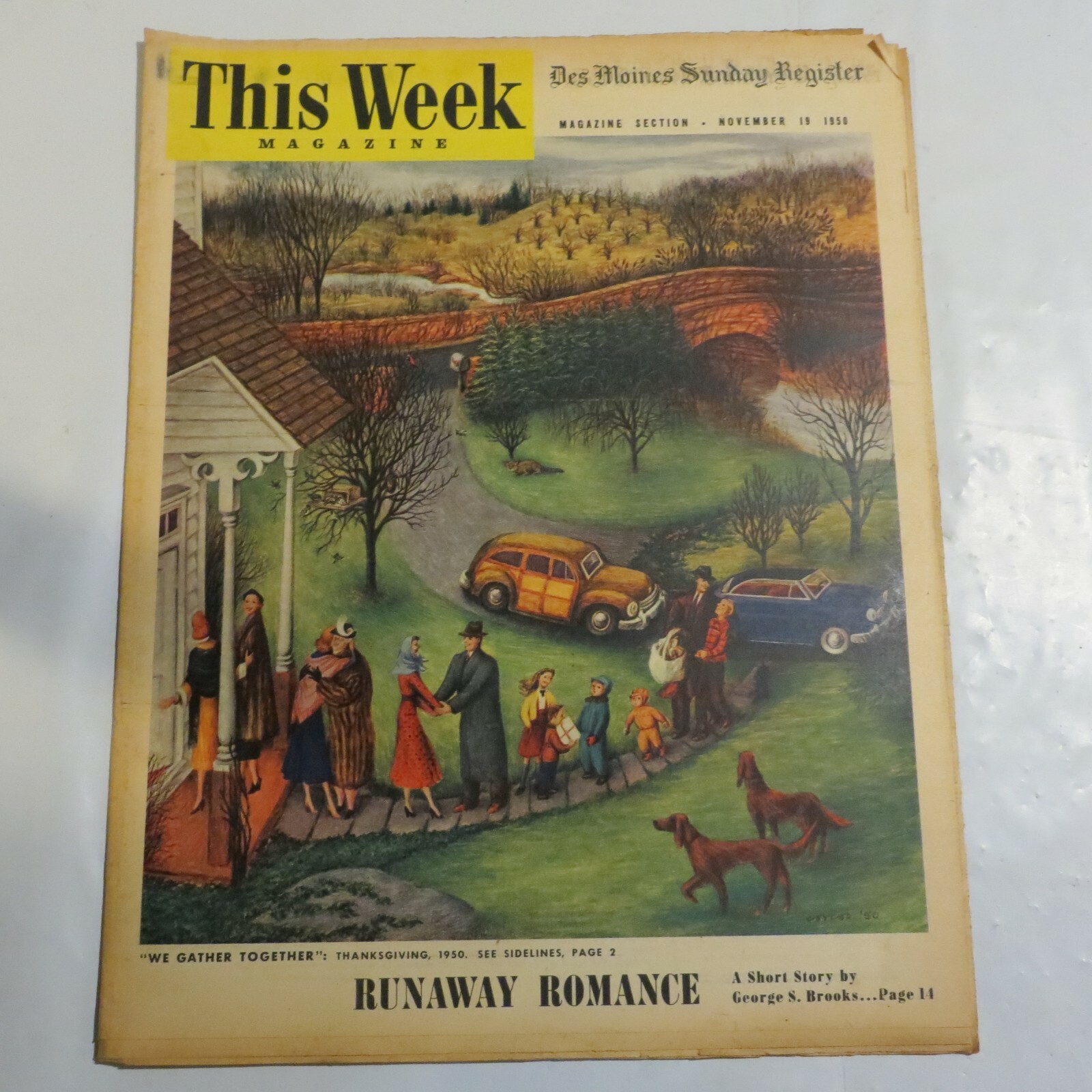 This Week Magazine November 1950 Charles Laughton Janet Leigh Lucille ...