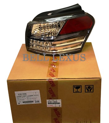 LEXUS OEM FACTORY PASSENGER SIDE OUTER TAIL LAMP 2010-2012 HS250H 81551 ...