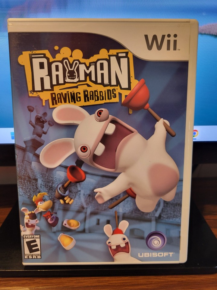 Rayman Raving Rabbids 1 & 2 (Nintendo Wii, 2007) Complete 8888173830 | eBay