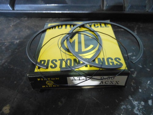 NOS MC 2nd O/S .50 Keystone Piston Rings Yamaha 69-71 AT1 AT-1 248 ...