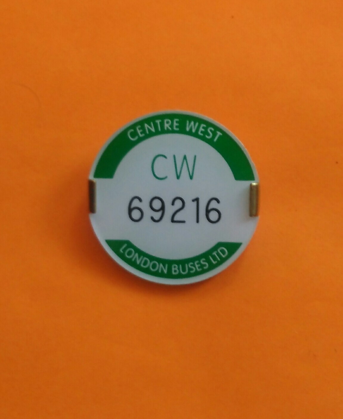 PSV/BUS CONDUCTOR BADGES PCV - LONDON BUSES - CENTREWEST - LT. | eBay UK