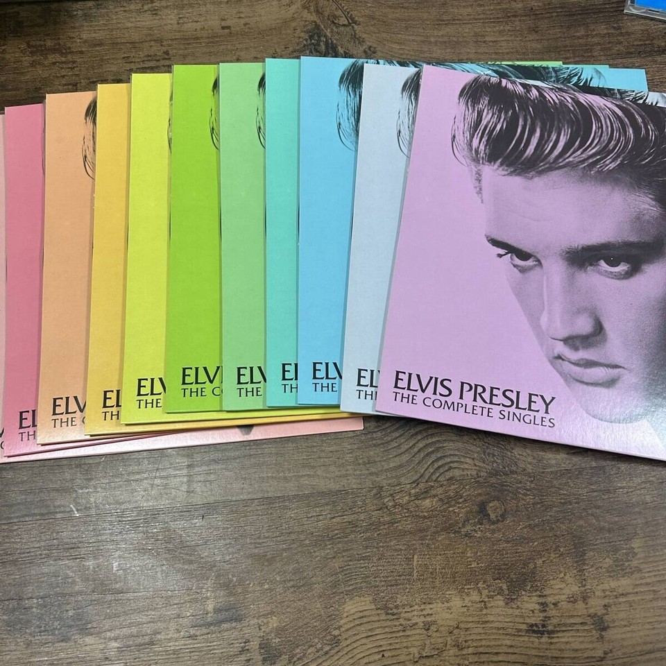 Elvis Presley 50th Anniversary Complete Singles Box 11 LP w/Obi F/S | eBay
