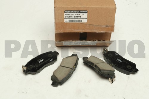 D10605RB0B Genuine Nissan PAD KIT DISC BRAKE,FRONT (AFS 18/06) D1060 ...