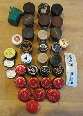 whiskey bottle caps & corks various Bourbon, Scotch, gin & rum | eBay