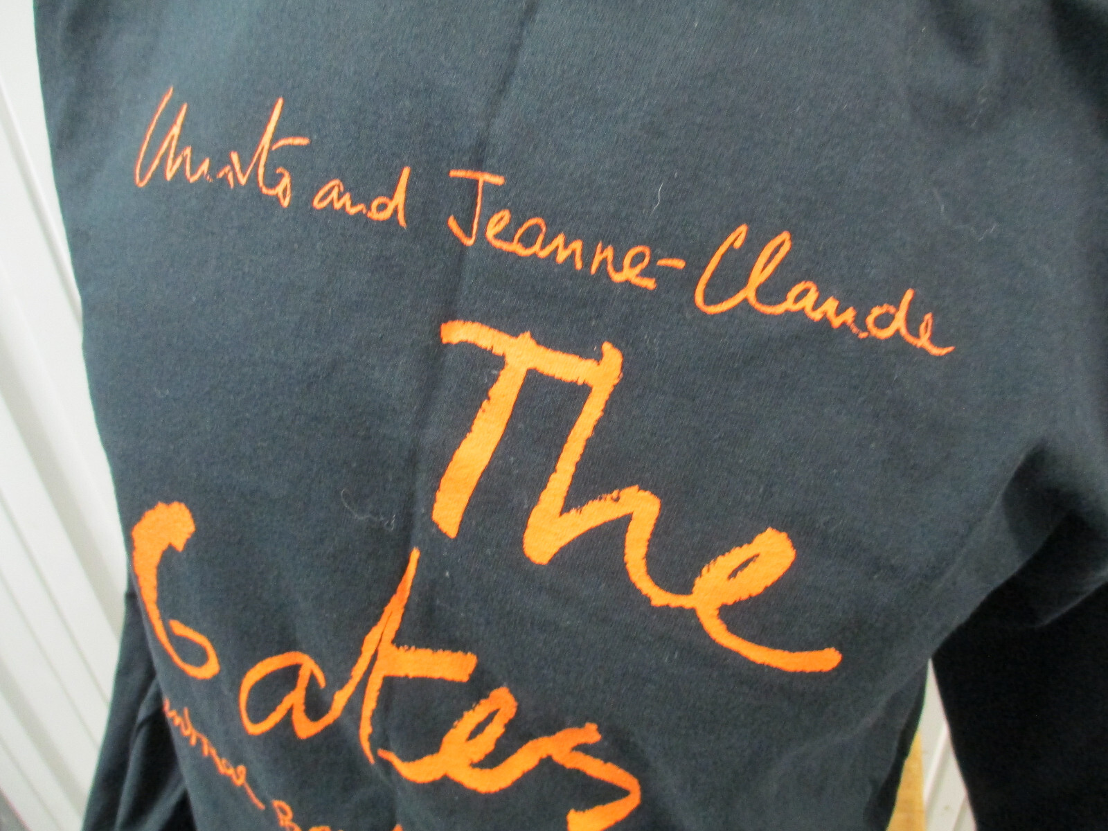 VINTAGE Christo and Jeanne-Claude THE GATES NYC LARGE… - Gem