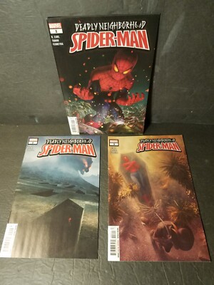 Deadly Neighborhood Spider-Man 1 2 3 Unread Comic Book Lot Set | eBay