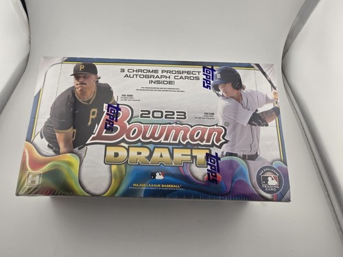 2023 Bowman Draft Chrome Baseball Jumbo Hobby Sealed 8 Box Case (5421 ...