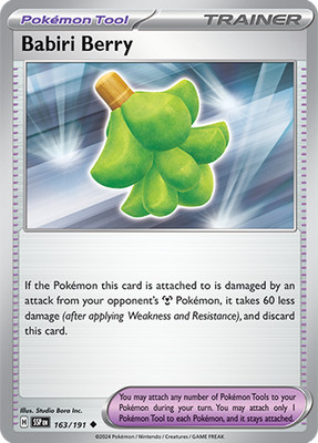 Babiri Berry - 163/191 - Surging Sparks | eBay