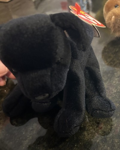 Ty Beanie Babies Luke the Black Lab Puppy Dog Plush | eBay