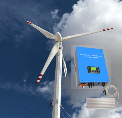 Wind Turbine Kits 5000W 220V On Grid-tie System Wind Generator with ...