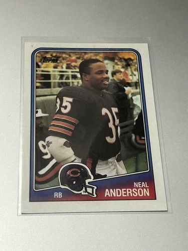 1988 Topps Football #71 NEAL ANDERSON Chicago Bears | eBay