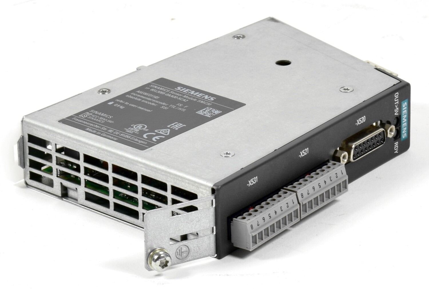 Siemens Sinamics Sensor Module SMC30,6SL3055-0AA00-5CA2,6SL3 055-0AA00 ...