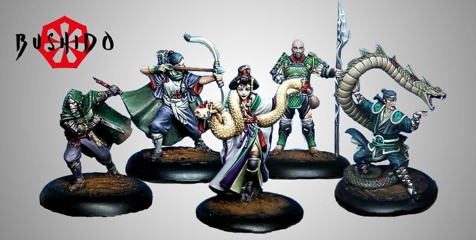GCT Studio Bushido Ito Clan Faction Starter Set Tabletop wargame | eBay