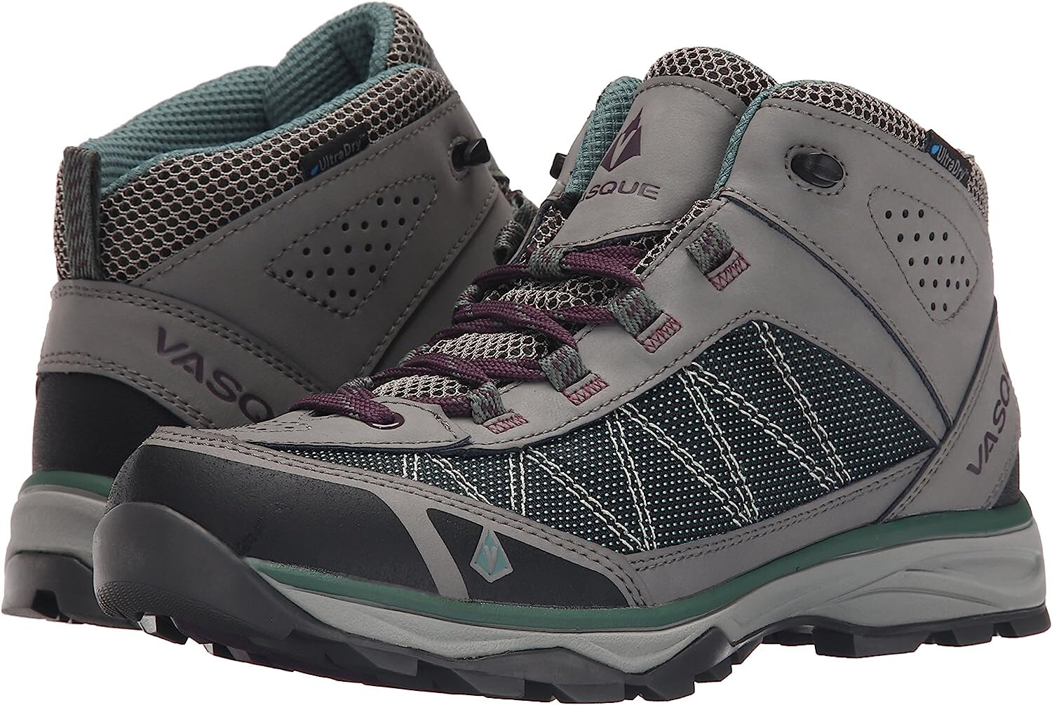 Vasque Monolith Women's Waterproof Hiking Boot, Gray/Silver Pine, Size ...