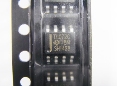 TL072 SMD Amplificateurs Opérationnels Op-Amp Analogique Ic Circuit #14 ...