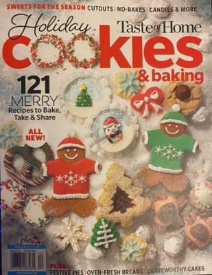 Taste Of Home Holiday Cookies & Baking Magazine Oct 2023 New | eBay