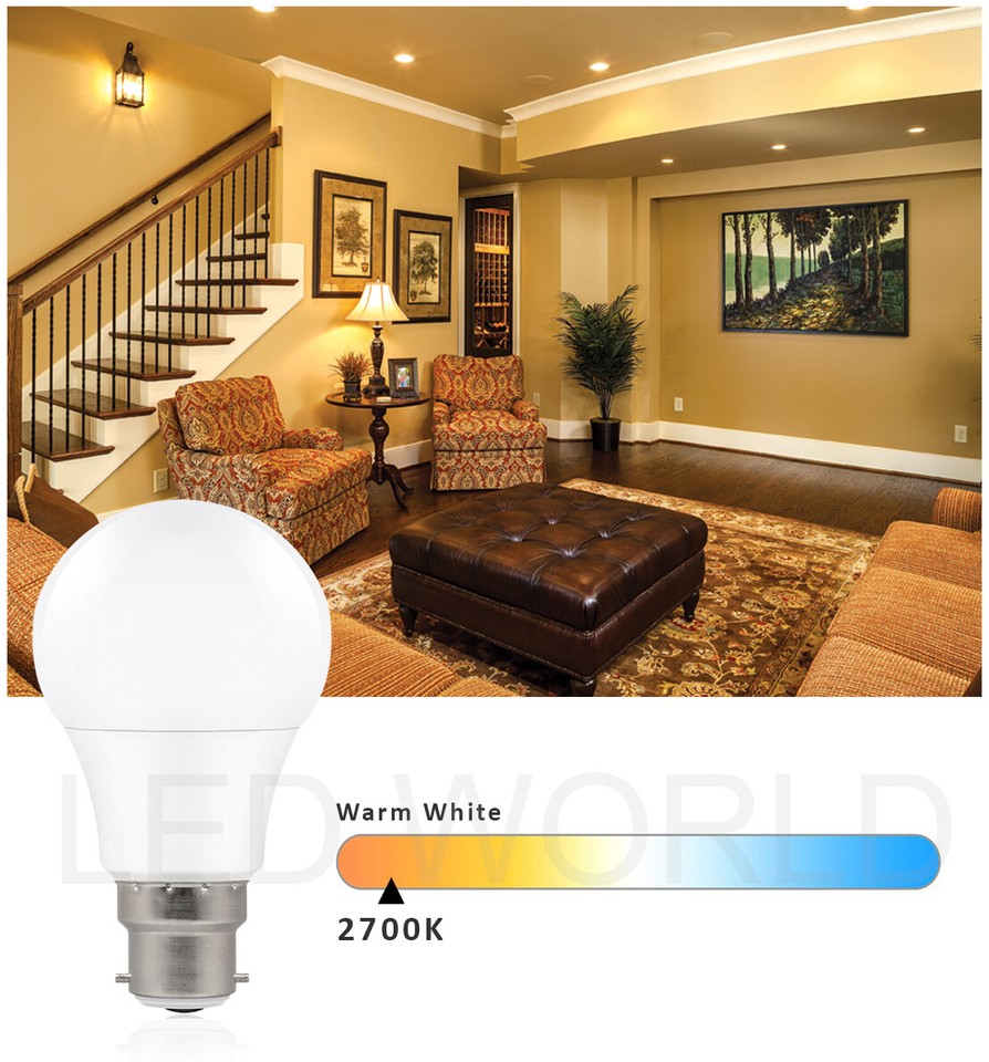 1-20 Pack LED 100W Bulb B22 Bayonet GLS Lamp Light Bulbs Cool White ...