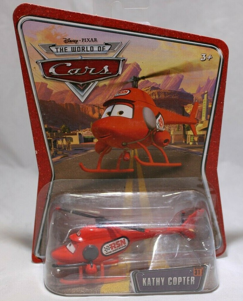 DISNEY PIXAR CARS 3 Kathy Copter Diecast Metal Series