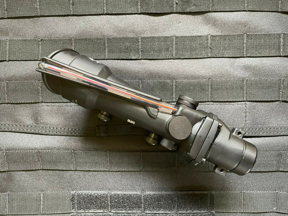 5x35 BDC Scope Fiber Optic Chevron Reticle Red Rifle Scope | eBay