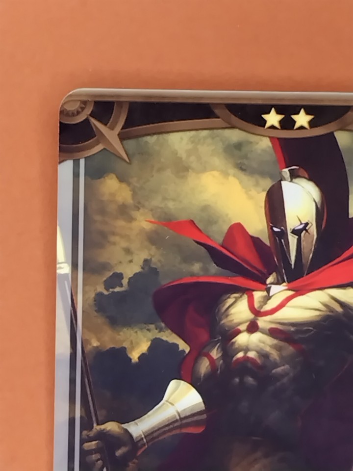 Leonidas I Lancer FGO Fate Grand Order Arcade Project Type-Moon Card ...