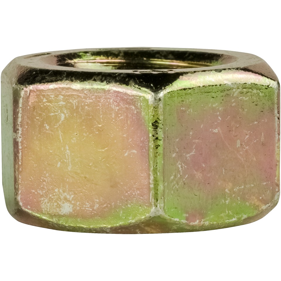 Grade 8 Finished Hex Nuts Yellow Chromate Steel All Sizes Available In ...