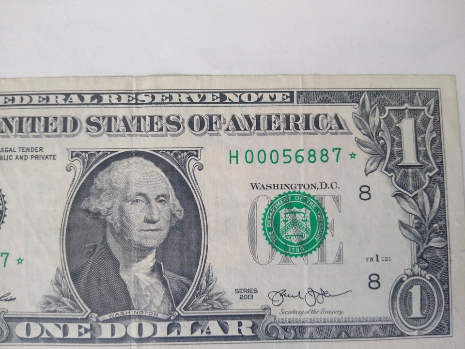 1 dollar bill Unique Serie Number | eBay