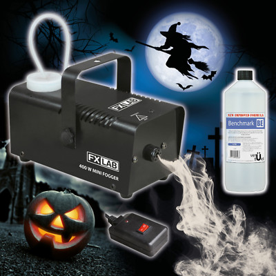 Halloween Party Haunted House Ghost 400W Black Smoke Fog Machine with ...