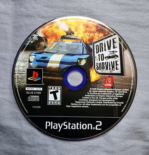Drive to Survive (Sony PlayStation 2, 2006) PS2 DISC ONLY Tested | eBay