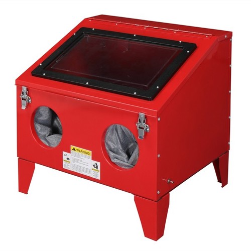 Fast 40 Gallon Bench Top Air Sandblasting Cabinet Sandblaster Abrasive ...