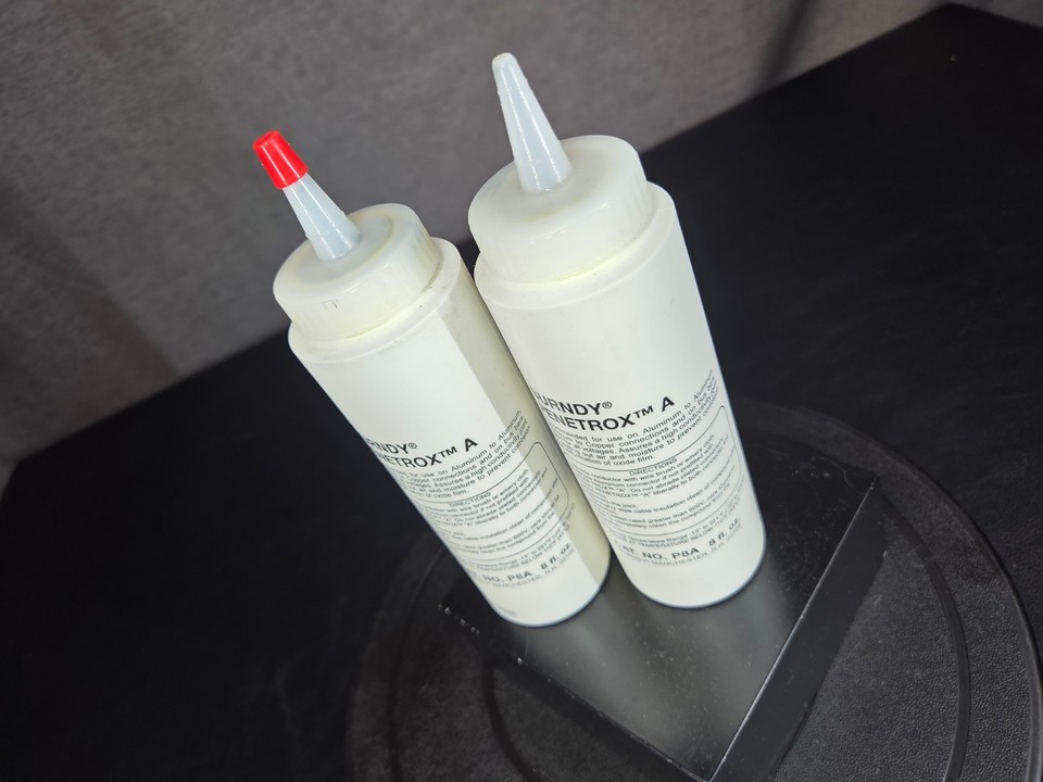 (QTY 2) BURNDY PENETROX A ELECTRICAL JOINT COMPOUND 8 FL oz FAST SHIP!💨 ...