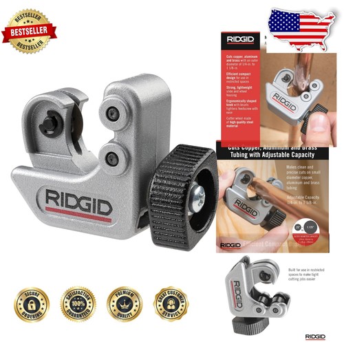 Close Quarters Tubing Cutter 1/4-1-1/8" Silver Steel Lightweight Spare ...