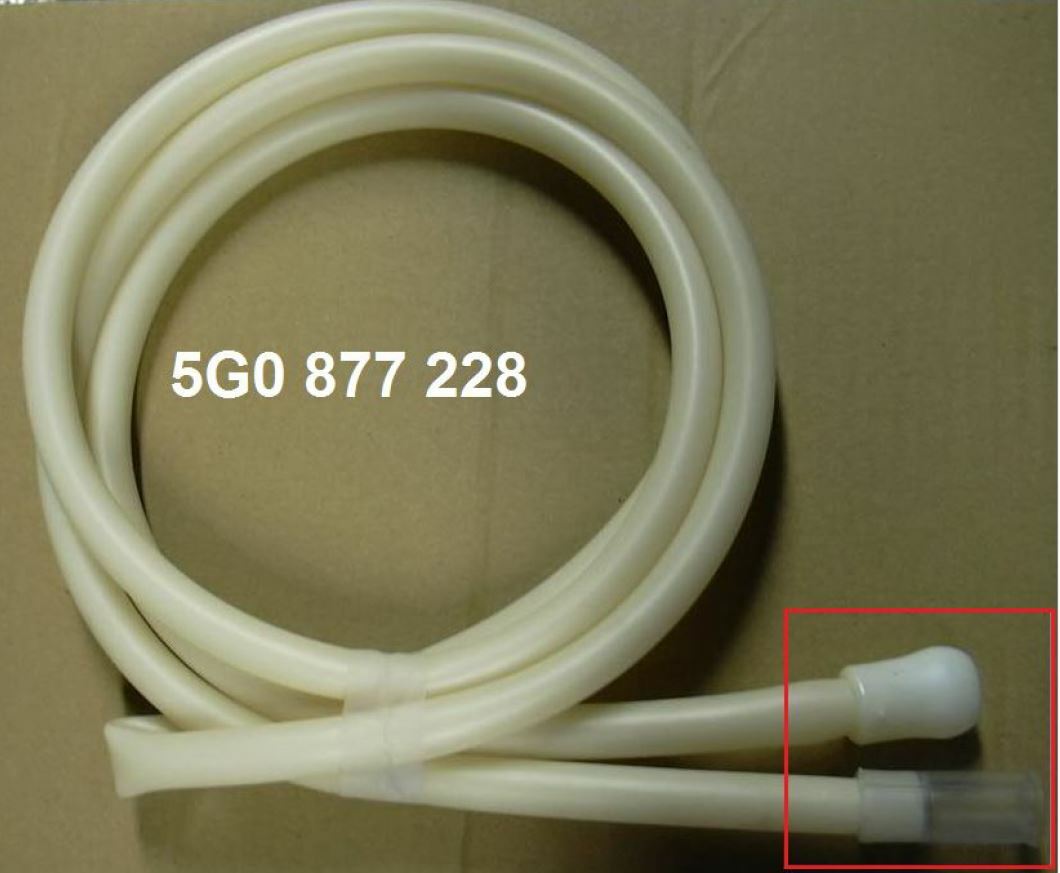 Orig VW Seat Skoda Panoramadach Wasserablaufschlauch Schlauch ca. 2m ...