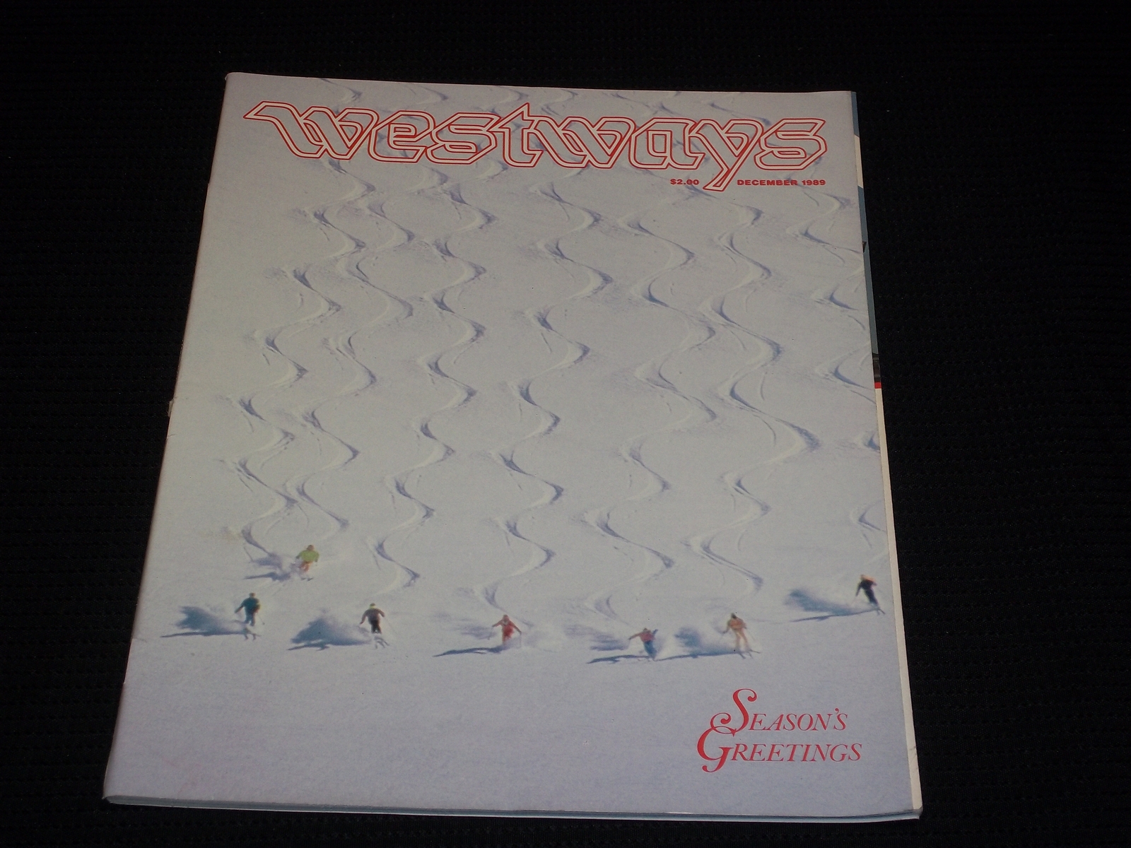 1989 DECEMBER WESTWAYS MAGAZINE - SEASON'S GREETINGS COVER - L 12057 | eBay