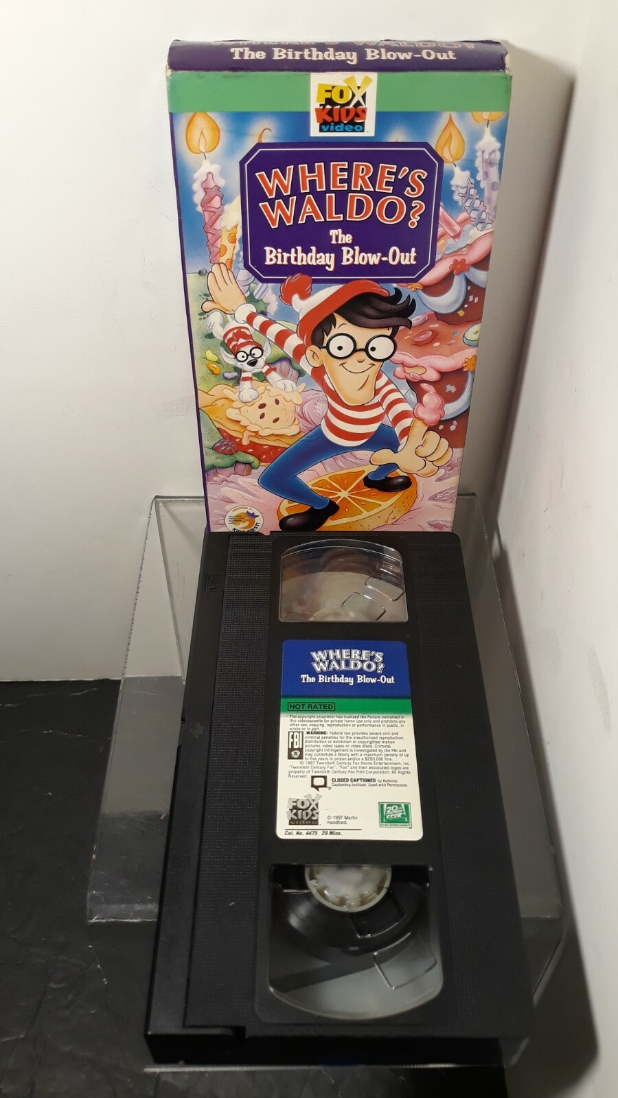 Where's Waldo? The Birthday Blow-Out (1997) - VHS Movie Tape - Cartoon ...