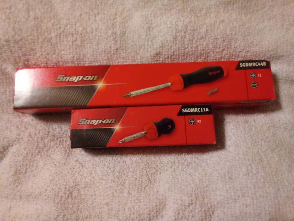 Snap On Ratcheting screwdrivers, 2 pcs. New | eBay