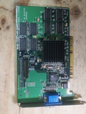 Tarjeta Gráfica CREATIVE 3D blaster Banshee PCI 3dfx | eBay