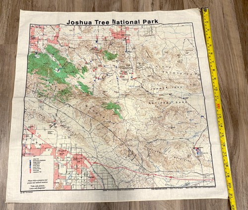 Printed Image Joshua Tree National Park Bandanna 22" x 22 ...