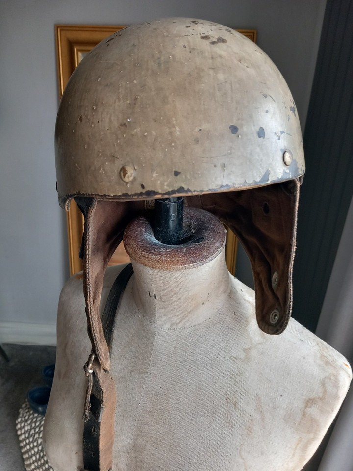 Vintage Pudding Basin Helmet. Cromwell The "Noll" | eBay