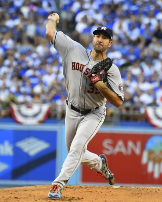 8x10 Photo JUSTIN VERLANDER Houston Astros ‘17 World Series Champion ...