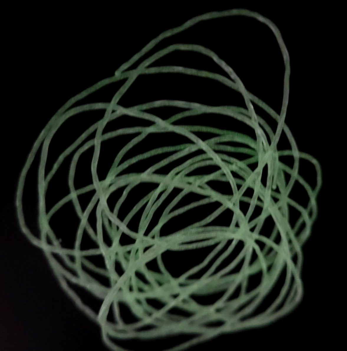 VINYL RIB - GLOW IN THE DARK - PINK - Fly Tying Material - Nymph ...