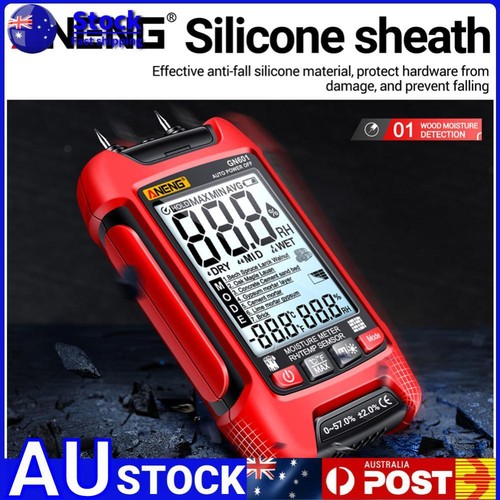 ANENG GN601 Wood Moisture Meter Pin-Type Digital for Wood/Building Materials | eBay