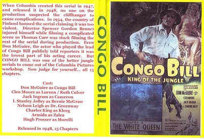 CONGO BILL Cliffhanger Chapter Serial | eBay UK