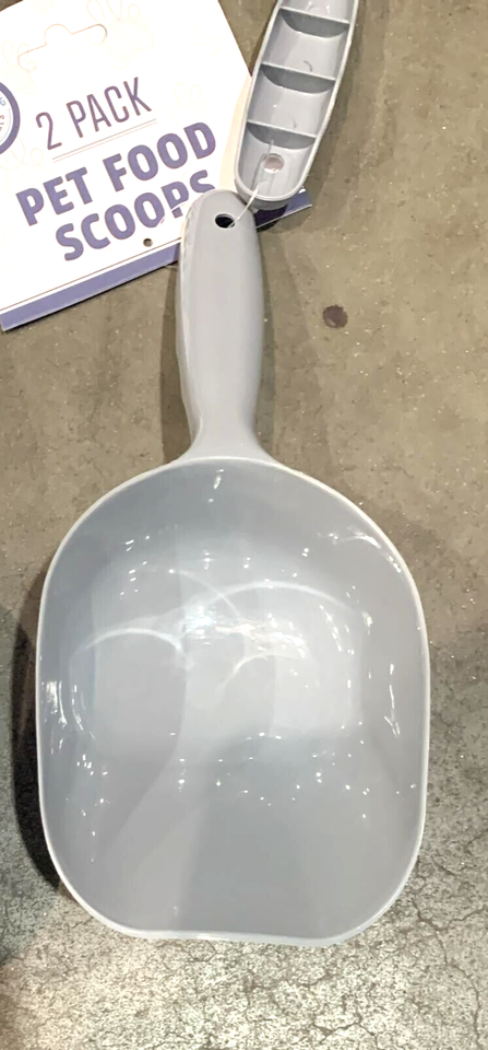 2 Pack Plastic Pet Food Scoops Large Food Scoop Scooper Durable | eBay UK