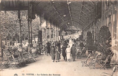 CPA-Vittel la galerie des sources | eBay